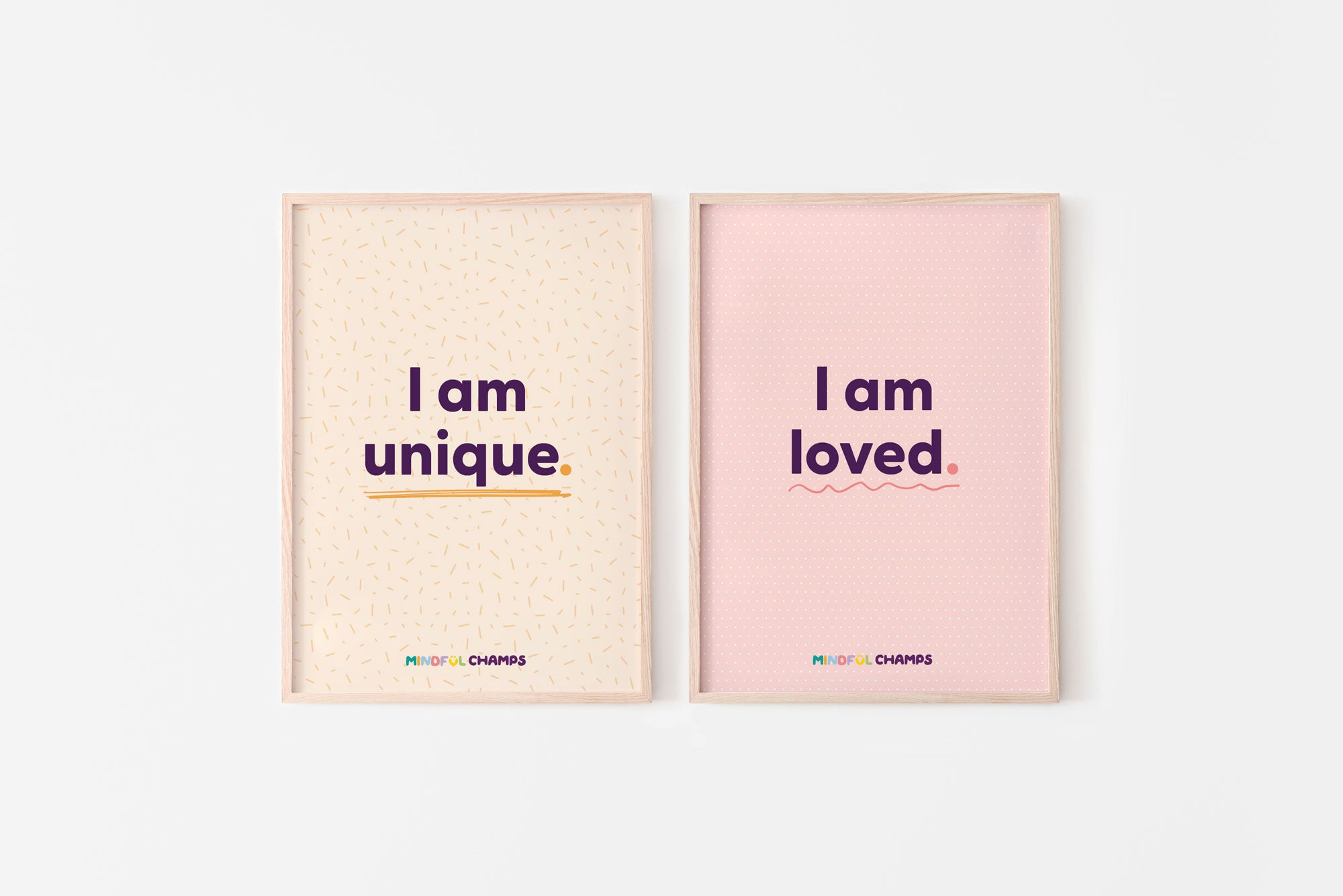 A4 Affirmation Posters – Mindful Champs
